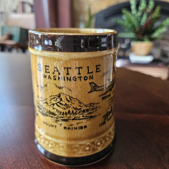 Accents | Seattle Washington Vintage Souvenir Mug Made In Japan | Poshmark